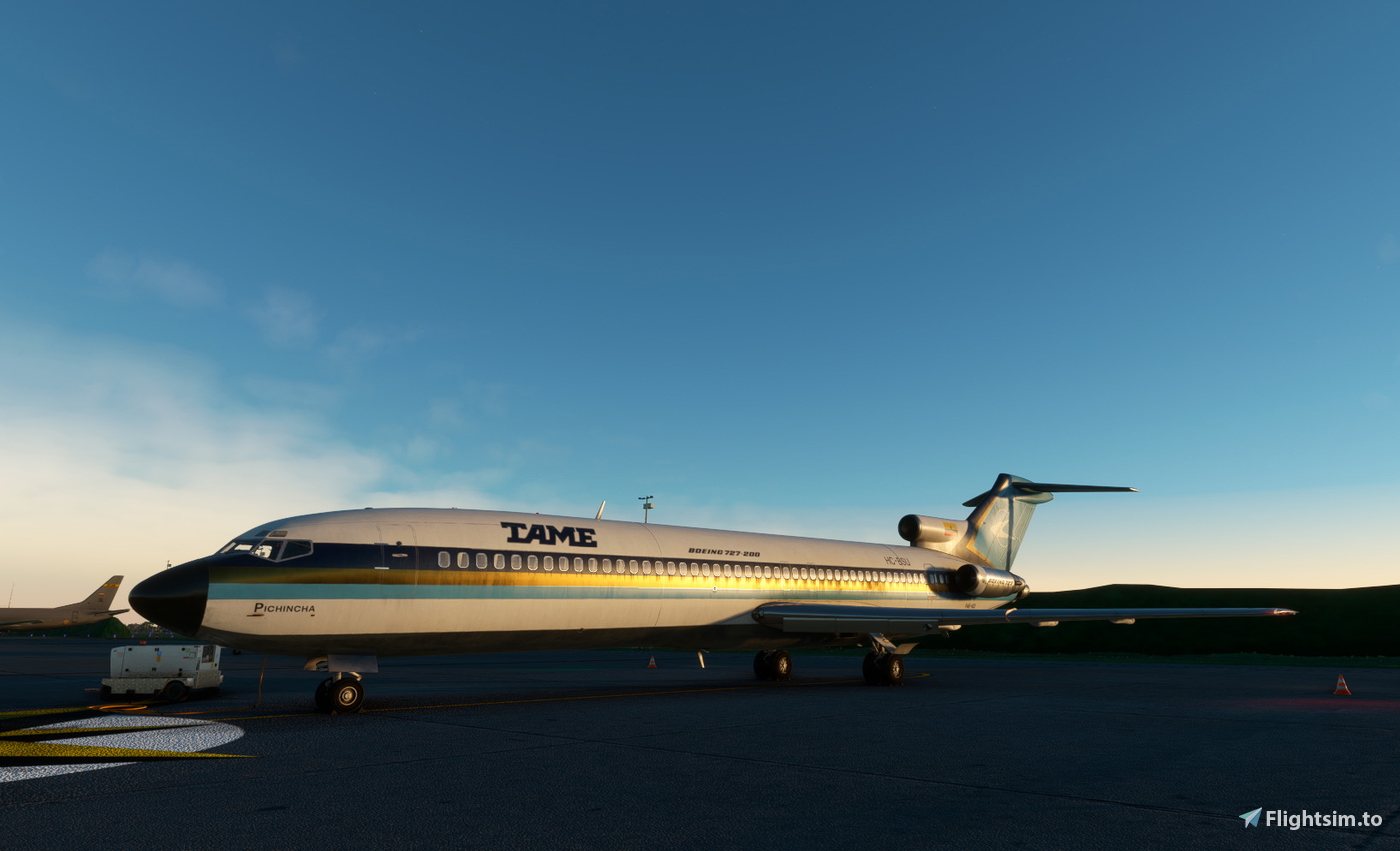 TAME HC-BSU Livery w/ Cabin| FSS 727 PAX | 4K for Microsoft Flight ...