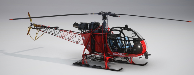 taog-lama-sa315-HB-XRA Heli-TV SA for Microsoft Flight Simulator | MSFS