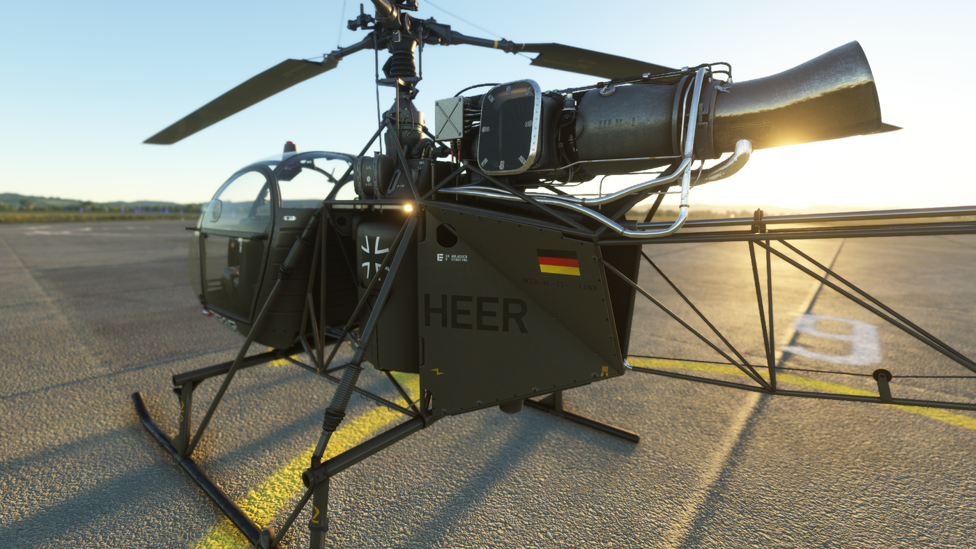 Taog Lama SA315B Heer 7505 (Heeresfliegerwaffenschule) for Microsoft ...
