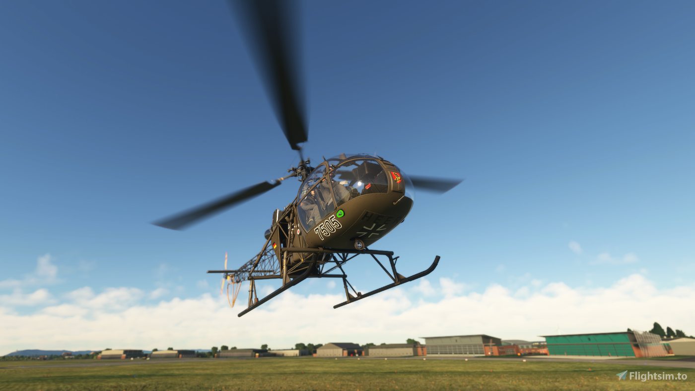 Taog Lama SA315B Heer 7505 (Heeresfliegerwaffenschule) for Microsoft ...