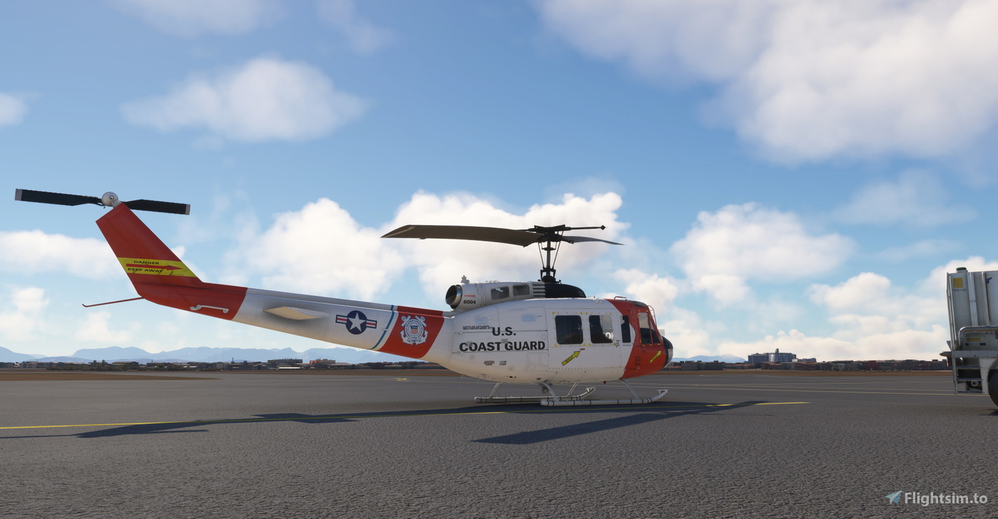 Taog_UH1h_USCG for Microsoft Flight Simulator | MSFS