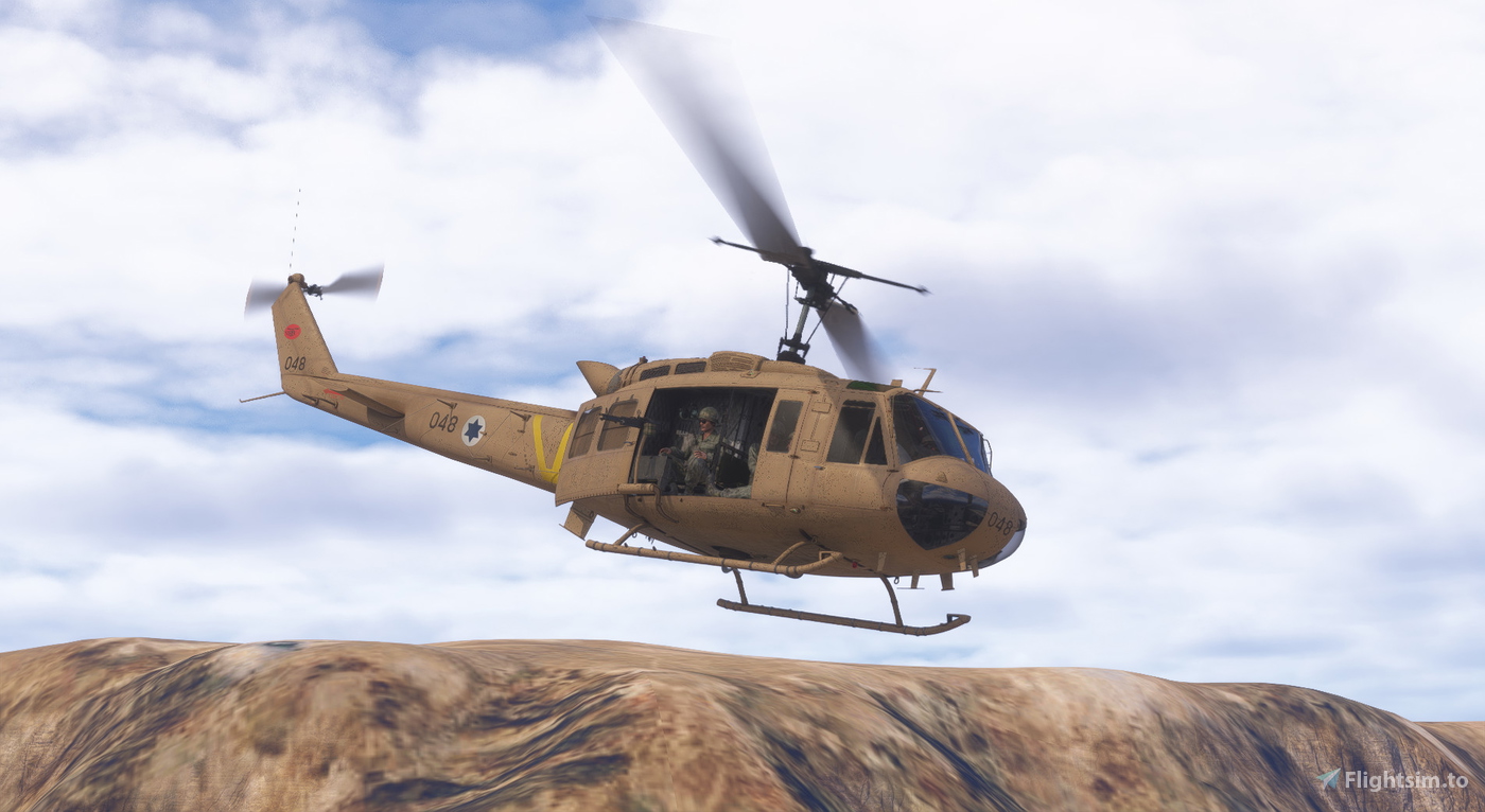 Taog's Hangar UH-1H Israeli Air Force Bell 212 "Anafa" 048, 123th ...