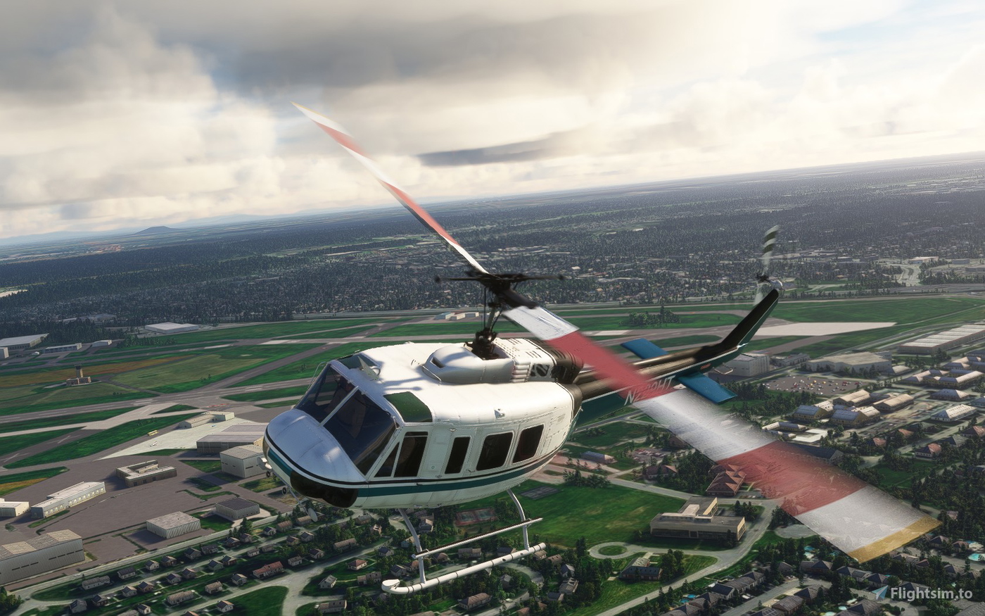 Taog's Hangar UH-1H N229HT para Microsoft Flight Simulator | MSFS