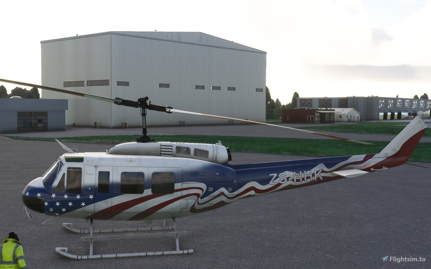 Taog's Hangar UH-1H ZS-HHK for Microsoft Flight Simulator | MSFS