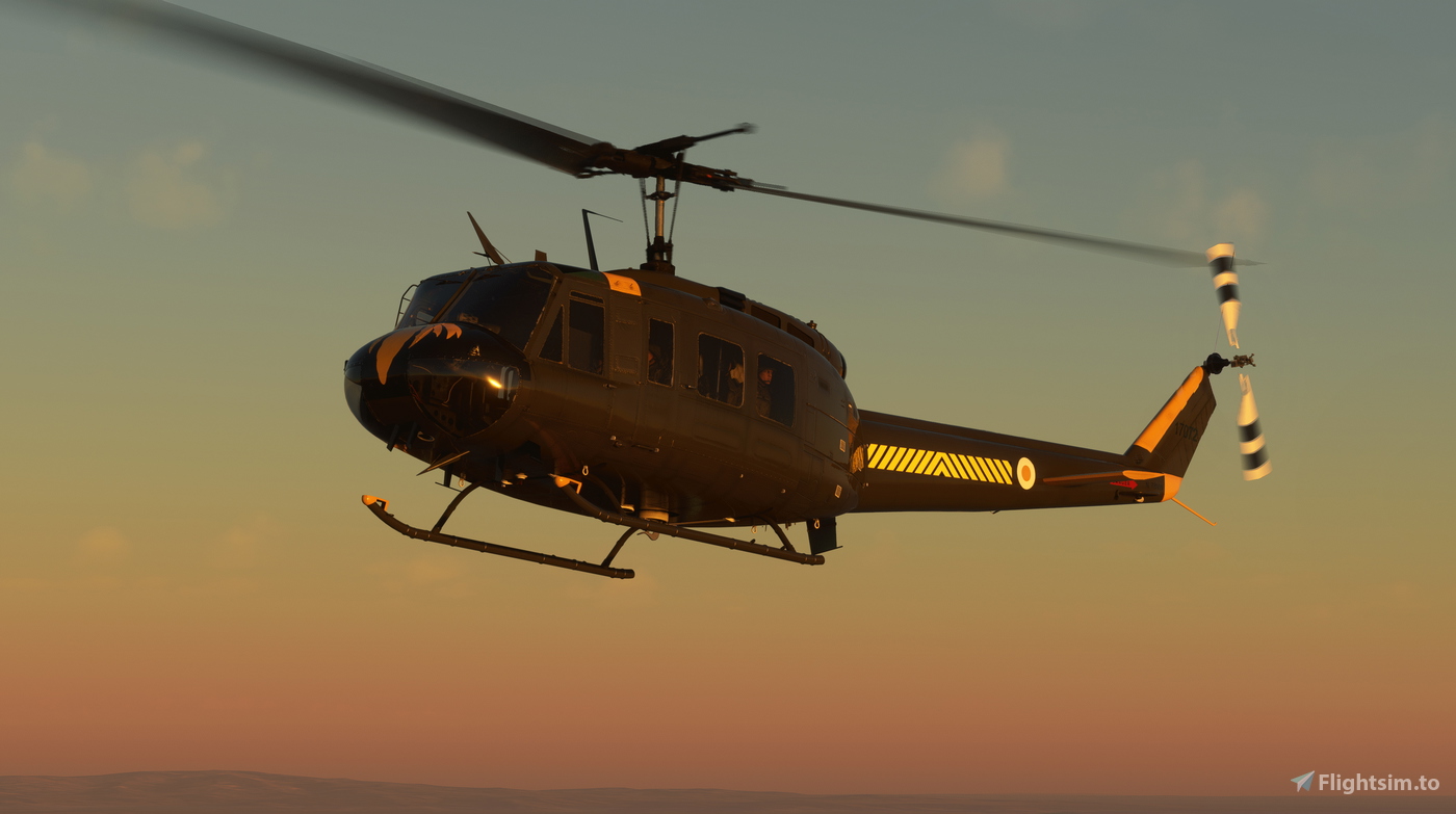 Taog`s Hangar UH-1H - 66-17072 "Bees" (8K) for Microsoft Flight ...