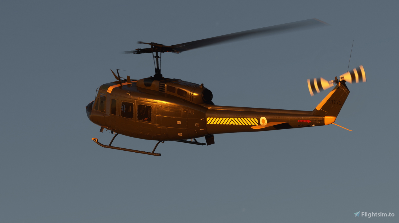 Taog`s Hangar UH-1H - 66-17072 "Bees" (8K) for Microsoft Flight ...