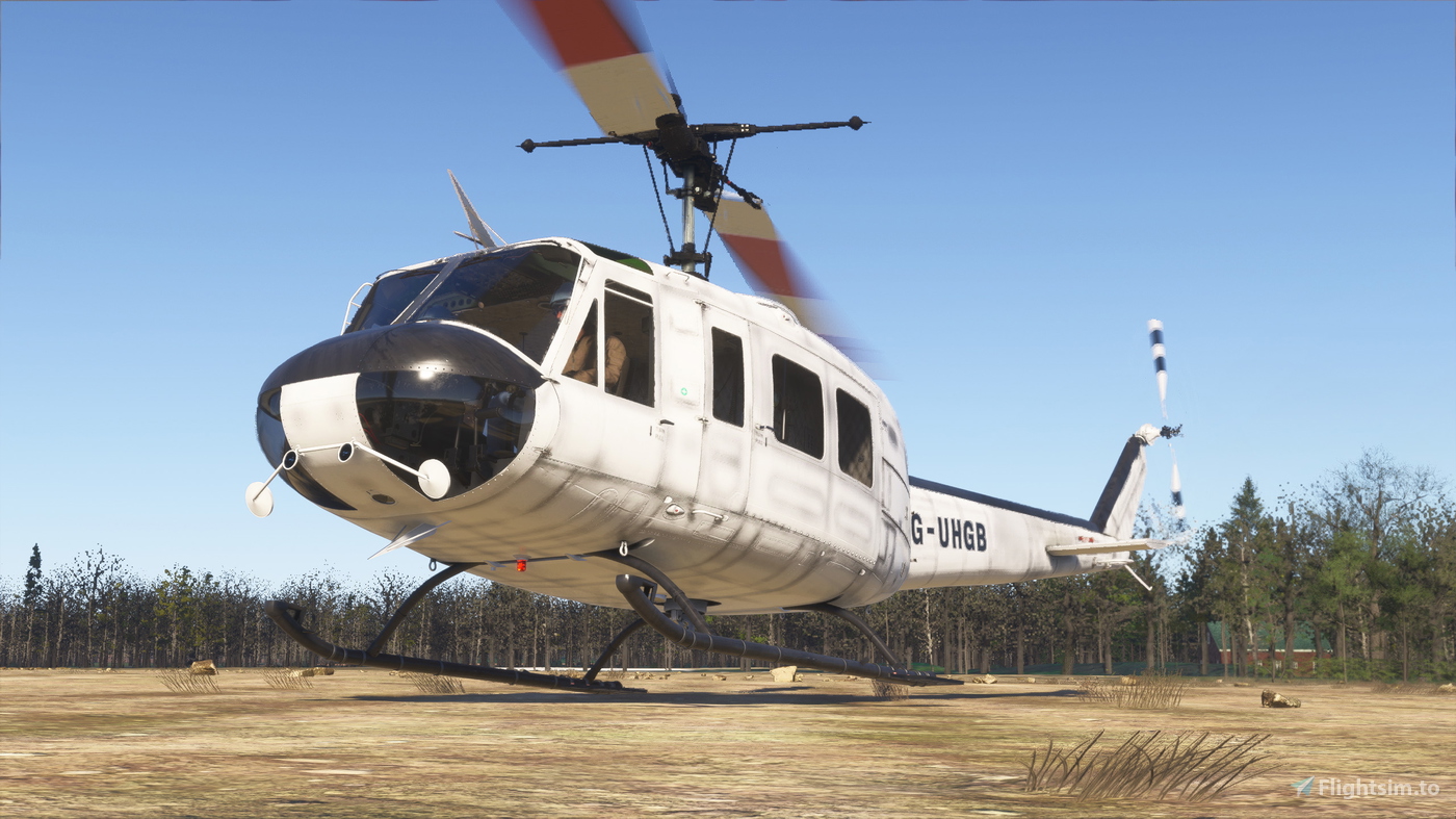 Taog's Hangar UH-1H - G-UHGB - Heli-Lift Services for Microsoft Flight ...