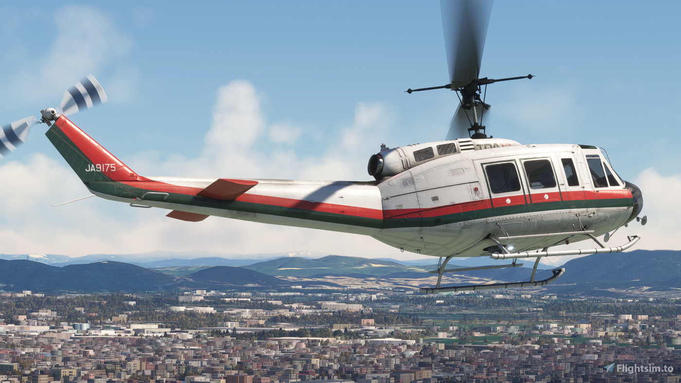 Taog's Hangar UH-1H (Bell 214B) | Toa Domestic Airlines | JA9175 for ...