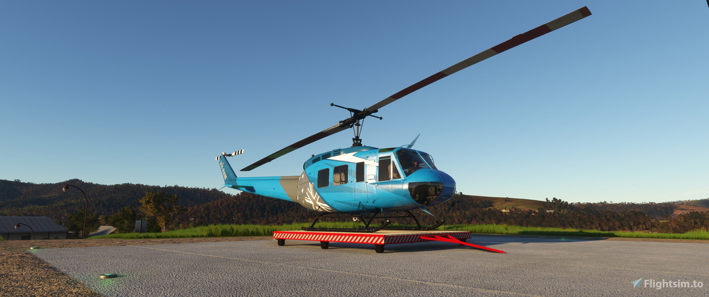 Taog's Hangar UH-1H Fictional VH-RAM pour Microsoft Flight Simulator | MSFS