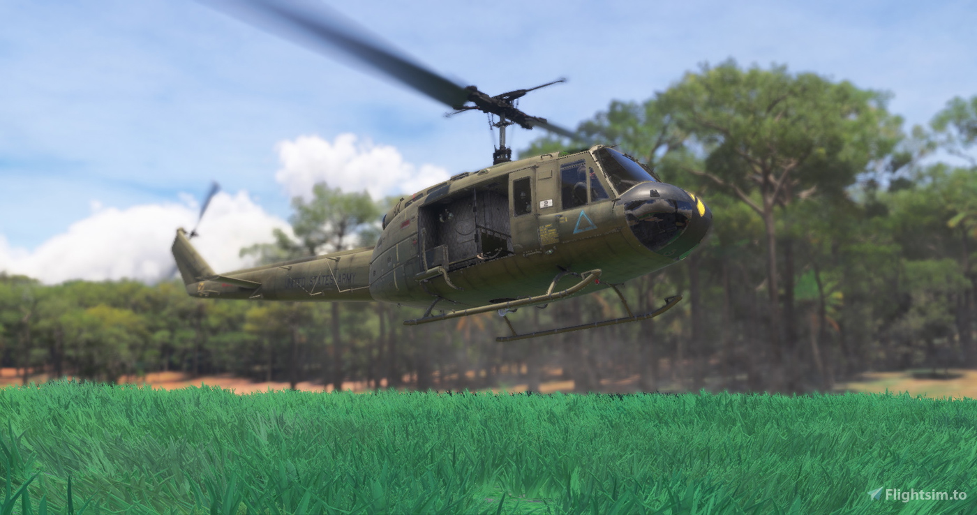 Taog's UH-1H Rotors Mod for Microsoft Flight Simulator | MSFS