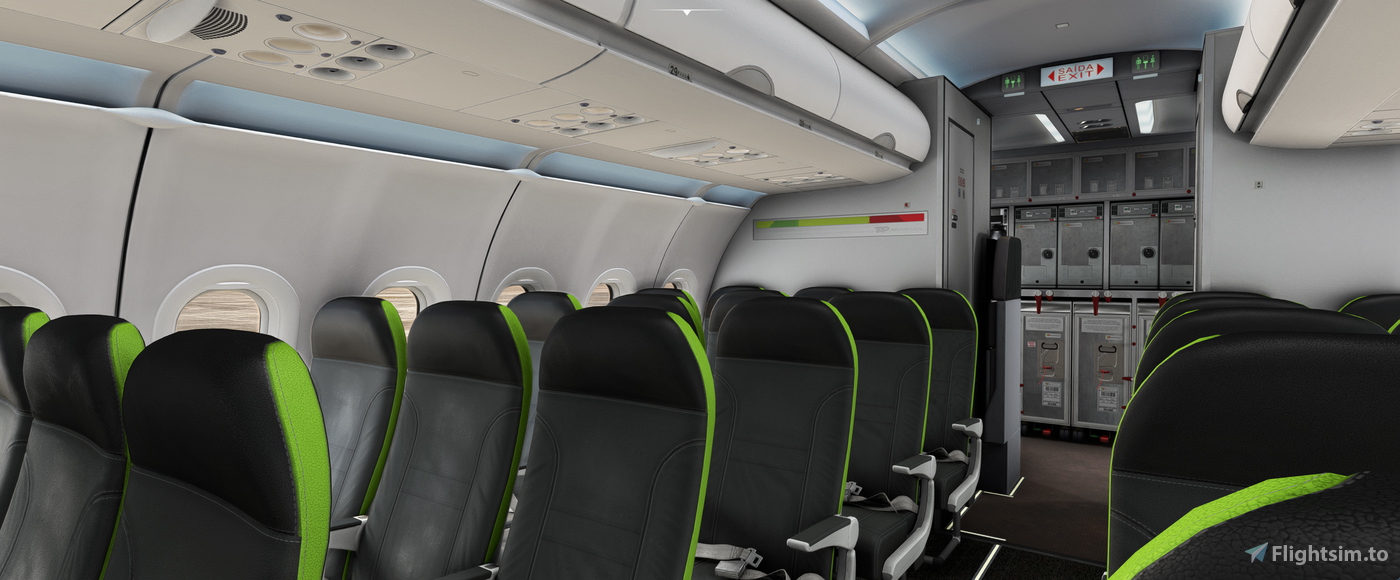 TAP Air Portugal - Star Alliance A320-CFM-SL Fuselage/Cabin (8k) for ...