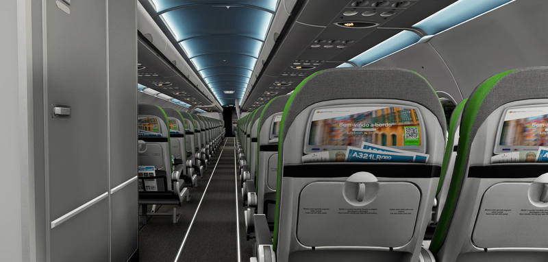 TAP Air Portugal A321-CFM-SL Fuselage/Cabin (8k) (Fictional frame) for ...