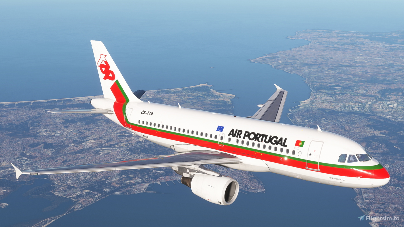 TAP Air Portugal (circa 1997) CS-TTA for Microsoft Flight Simulator | MSFS