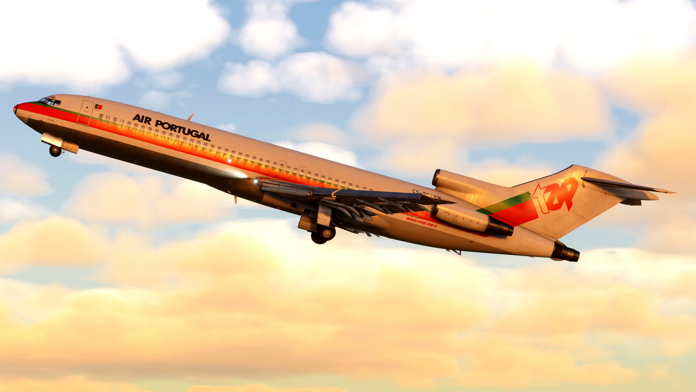 TAP Air Portugal CS-TBS [4K]┃FlightSimStudio B727 Pax for Microsoft ...