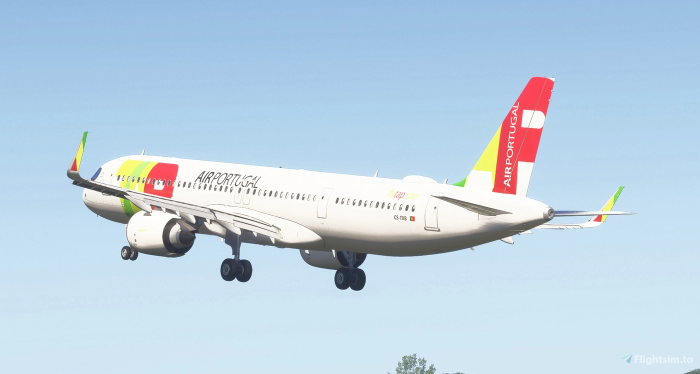 TAP air portugal livery pack| Ini A321LR | MSFS 2024 | CS-TXA CS-TXB CS ...