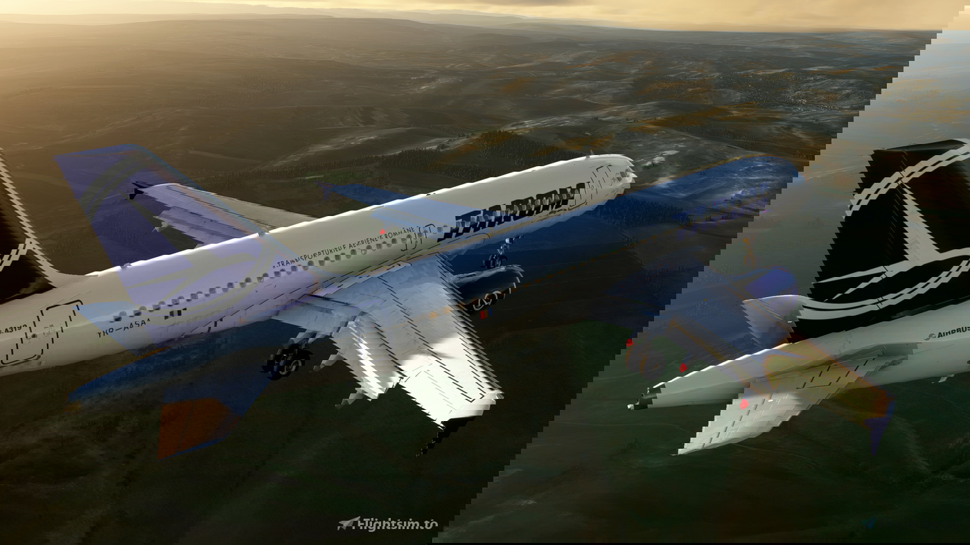 TAROM | YR-ASA | Fenix A319 | + Cabin | + Announcements for Microsoft ...