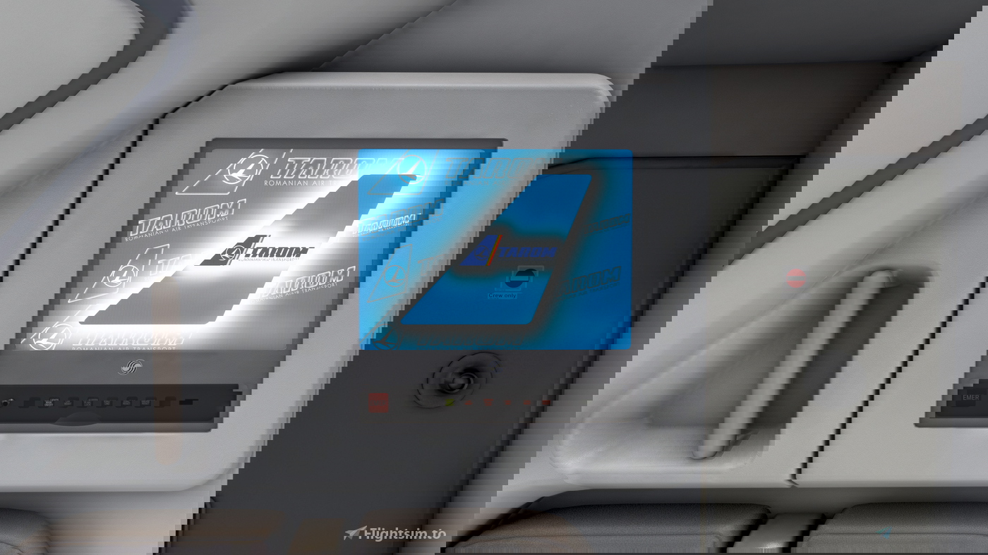 TAROM | YR-ASA | Fenix A319 | + Cabin | + Announcements for Microsoft ...