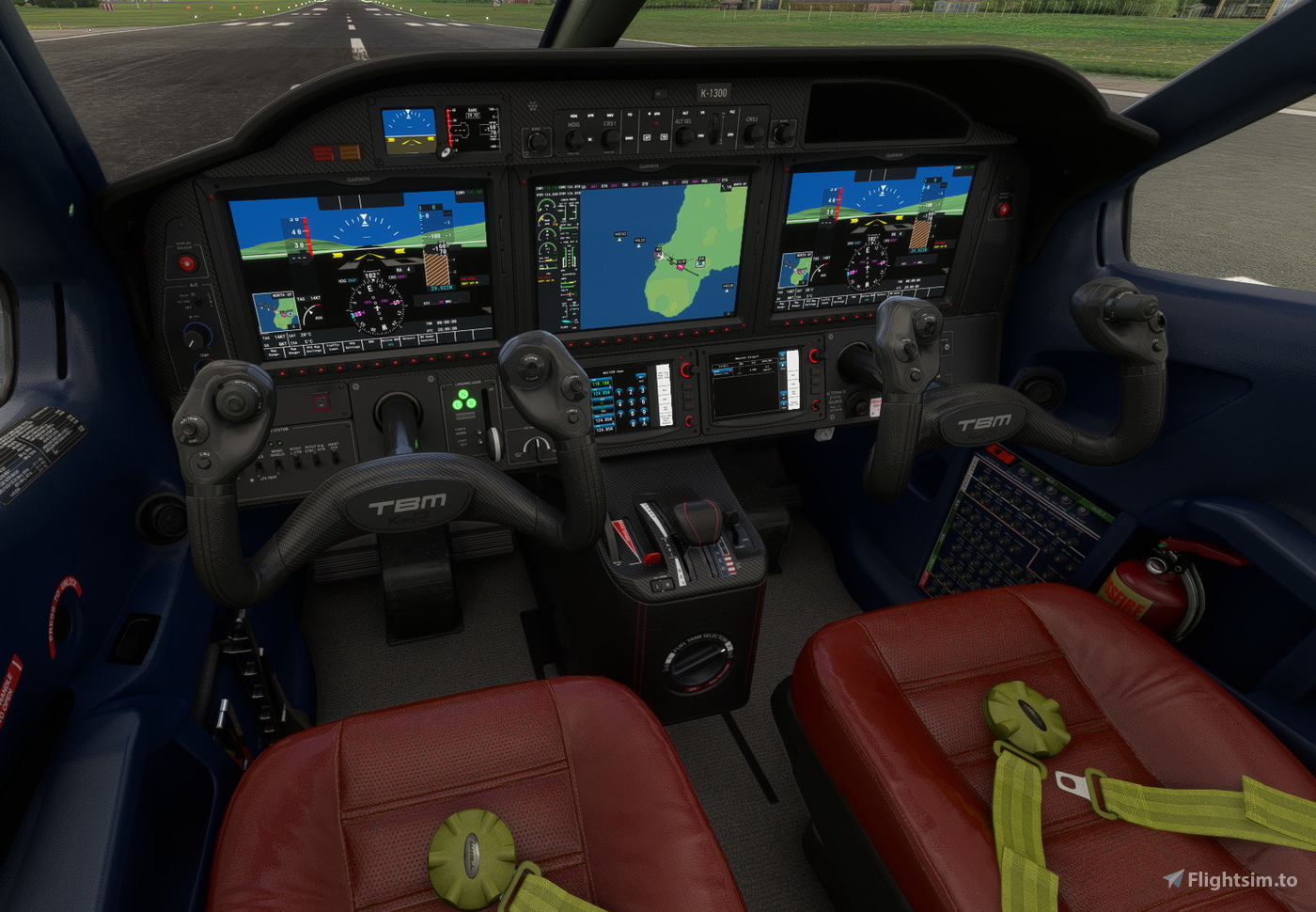 TBM 930 K 1300 (RedBull Racing) pour Microsoft Flight Simulator | MSFS