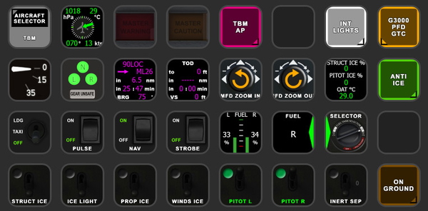 Icon Pack for Elgato StreamDeck for Microsoft Flight Simulator | MSFS