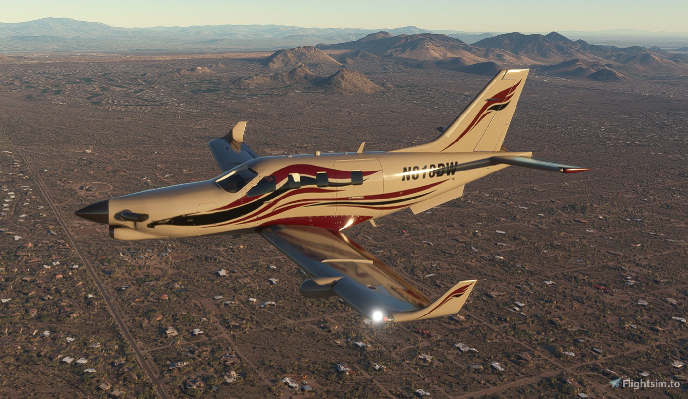 TBM930_DEW_900_EAGLE for Microsoft Flight Simulator | MSFS