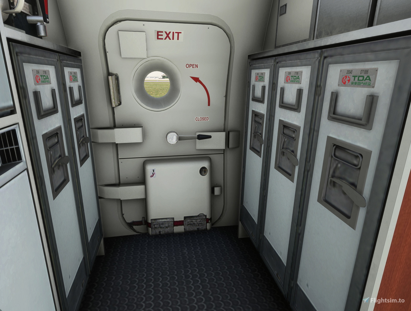 TDA-Toa Domestic Airlines JA8437 - SkySimulations DC9-30 w/cabin for ...