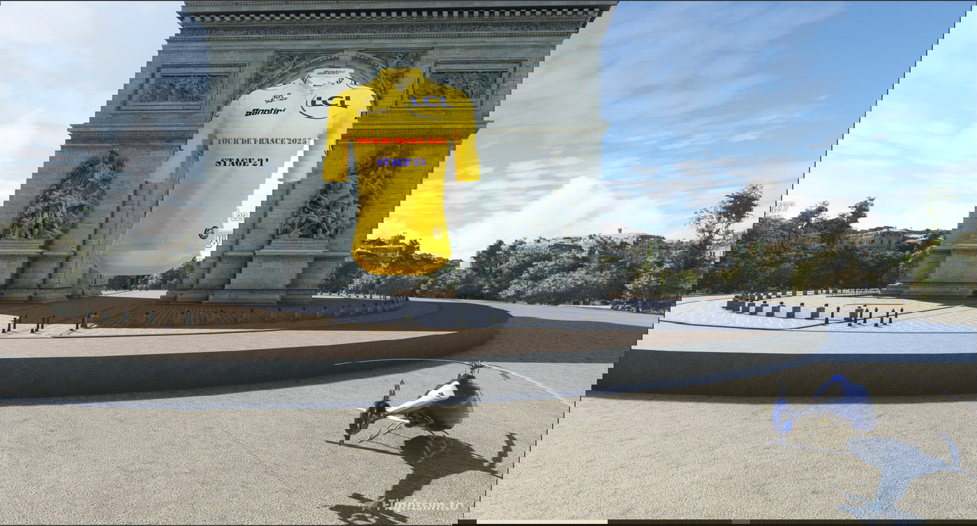 TdF-2025: Tour de France 2025 (FsxRwt) für Microsoft Flight Simulator | MSFS