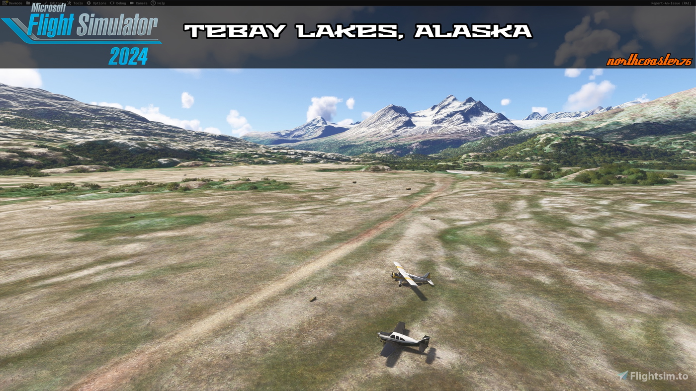 Tebay Lakes, Ak for Microsoft Flight Simulator | MSFS