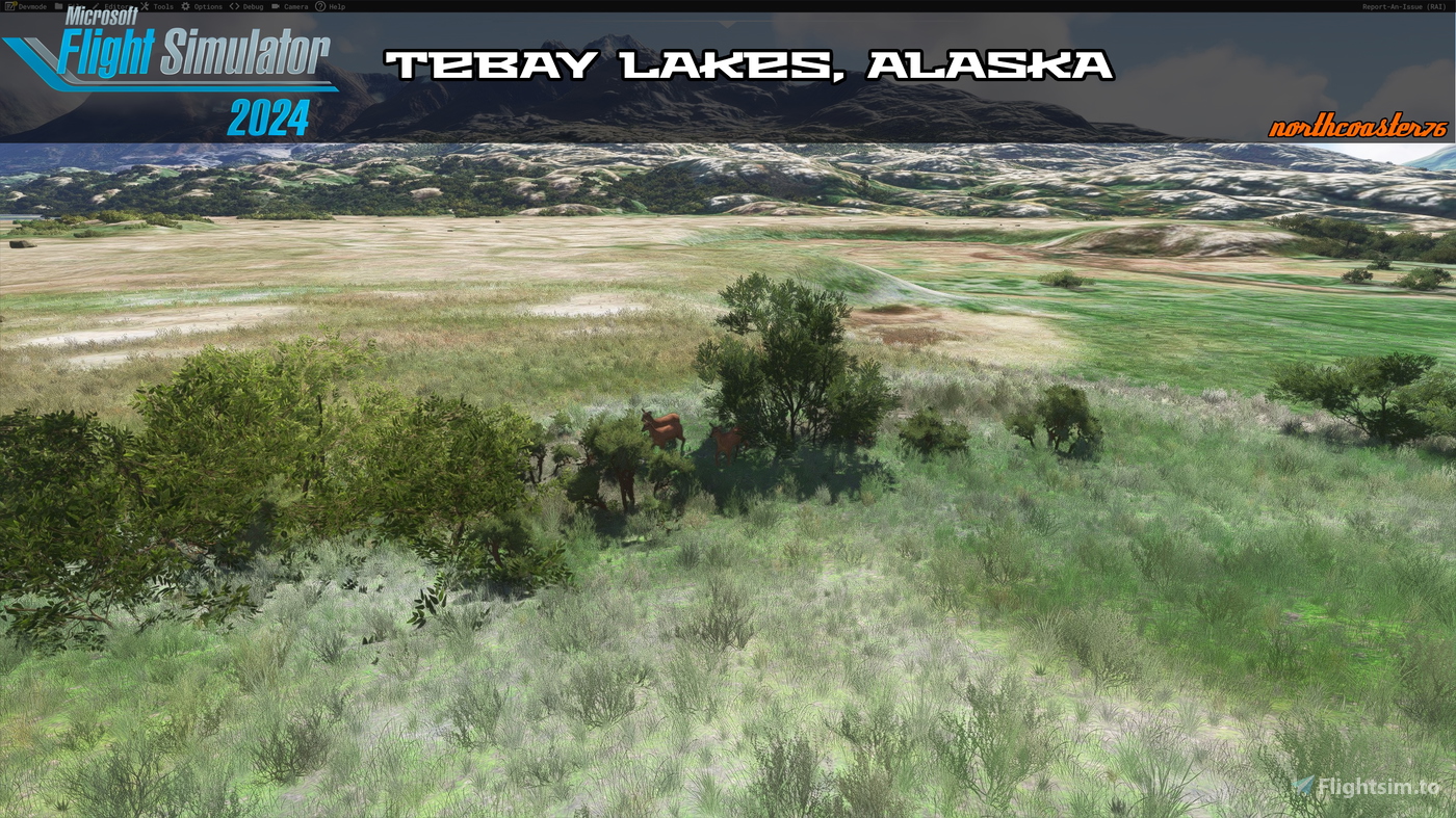 Tebay Lakes, Ak for Microsoft Flight Simulator | MSFS