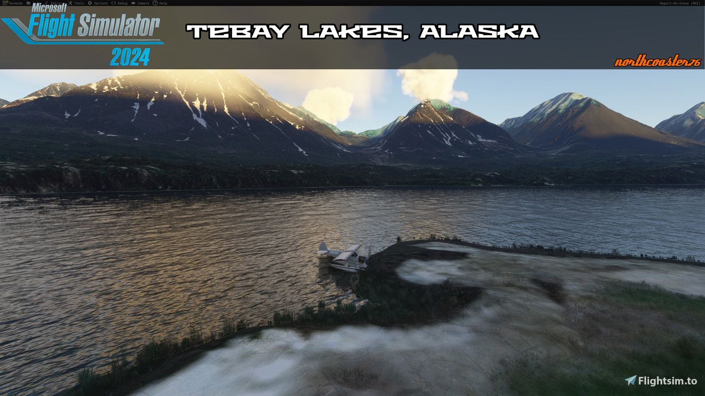 Tebay Lakes, Ak for Microsoft Flight Simulator | MSFS