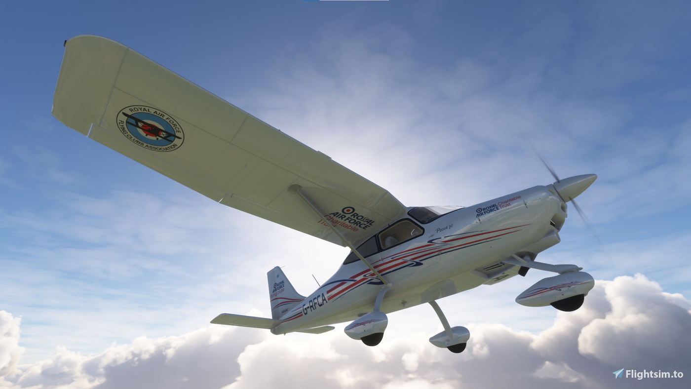Flightsim.to - Activities - Release - Tecnam P2008 JC - RAF flying ...