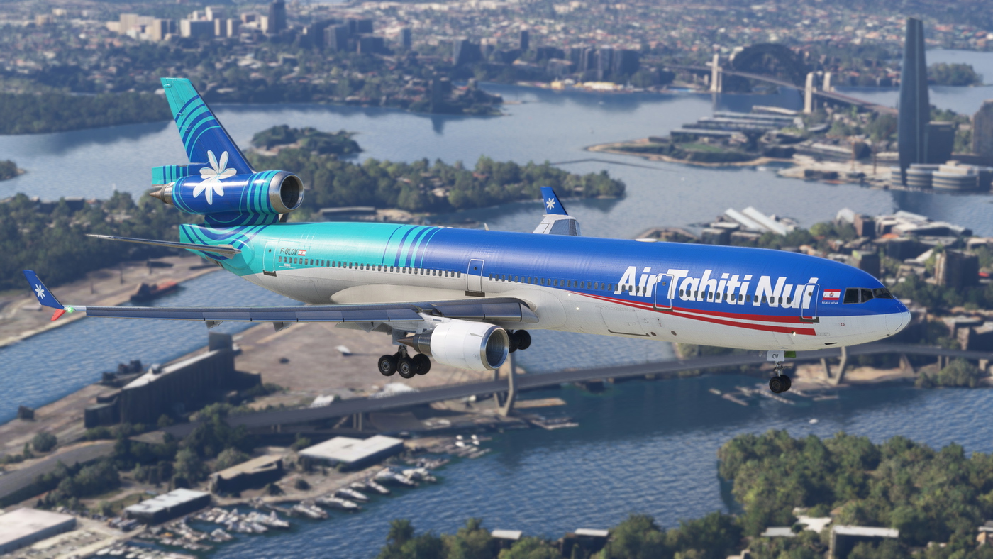 TFDi MD-11 Air Tahiti Nui F-OLOV (Fictional) for Microsoft Flight ...