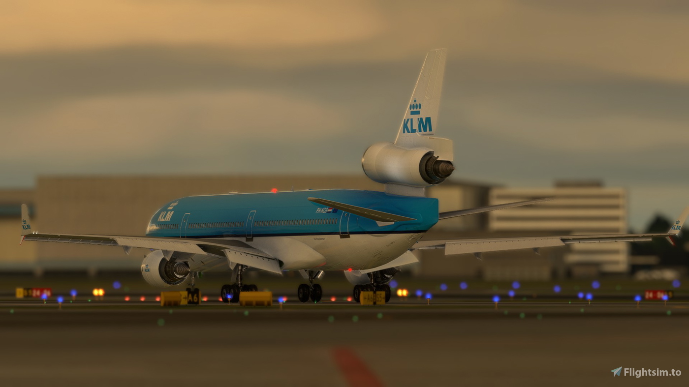 TFDI MD-11 KLM PH-KCB w/Cabin for Microsoft Flight Simulator | MSFS