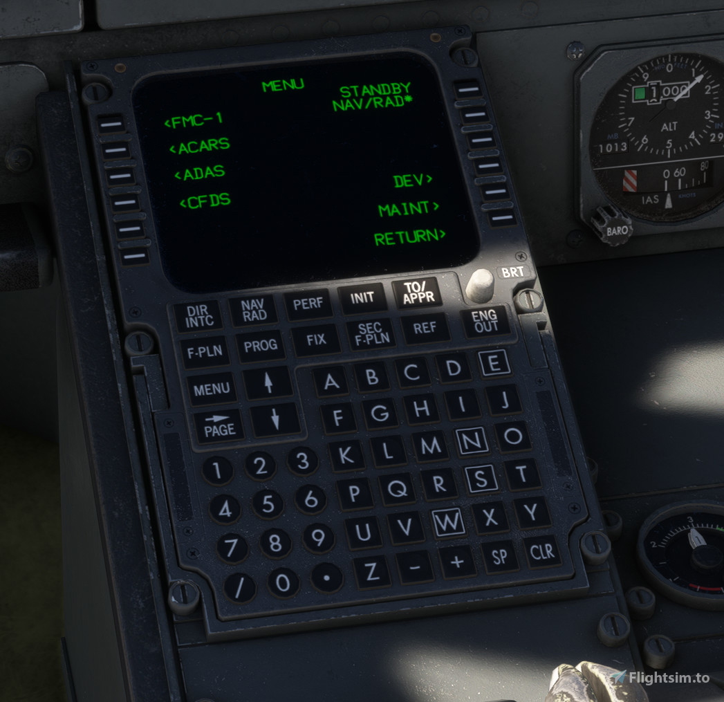 TFDi MD-11 MCDU MobiFlight Profile für Microsoft Flight Simulator | MSFS