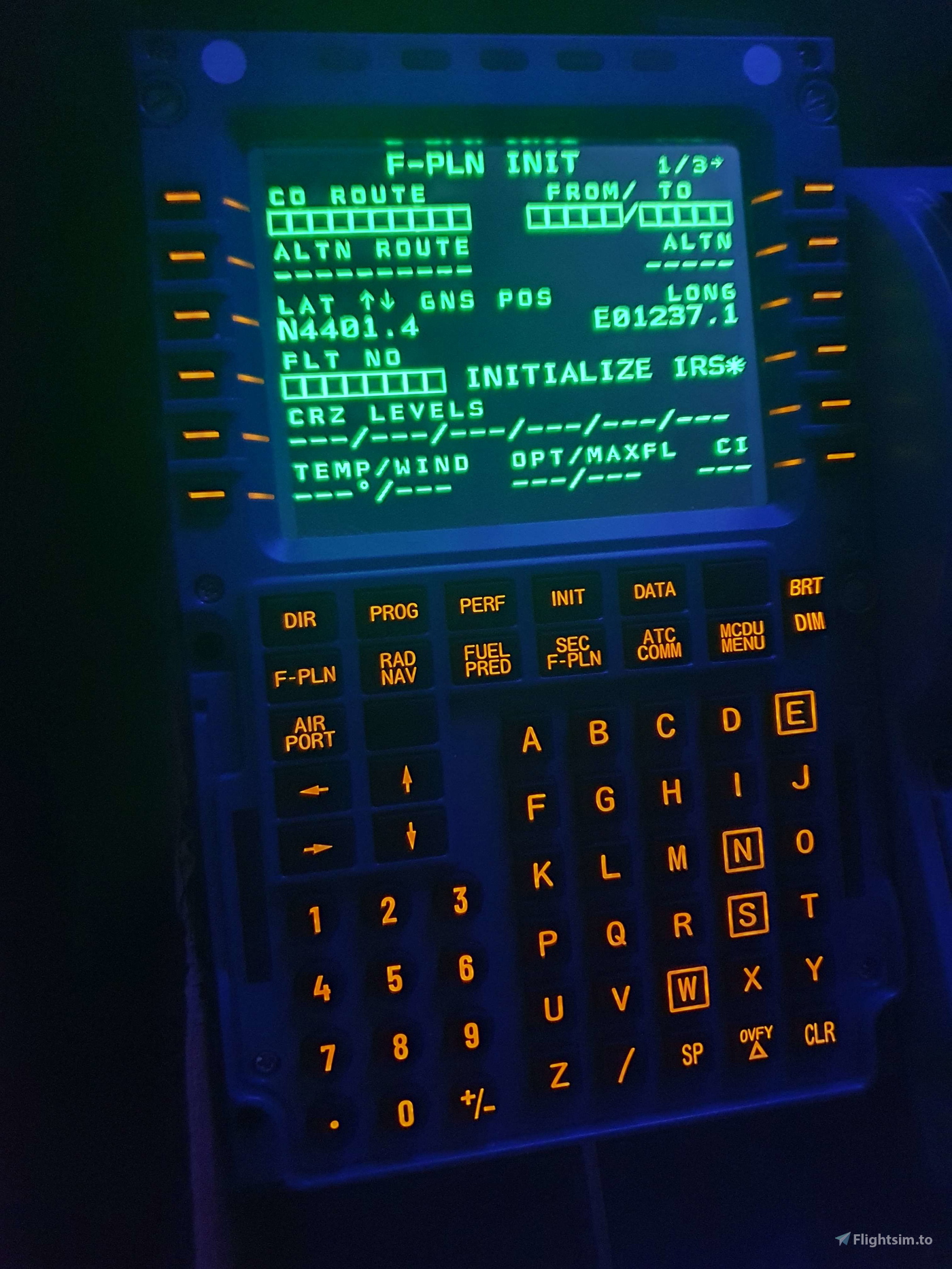 TFDi MD-11 MCDU MobiFlight Profile für Microsoft Flight Simulator | MSFS