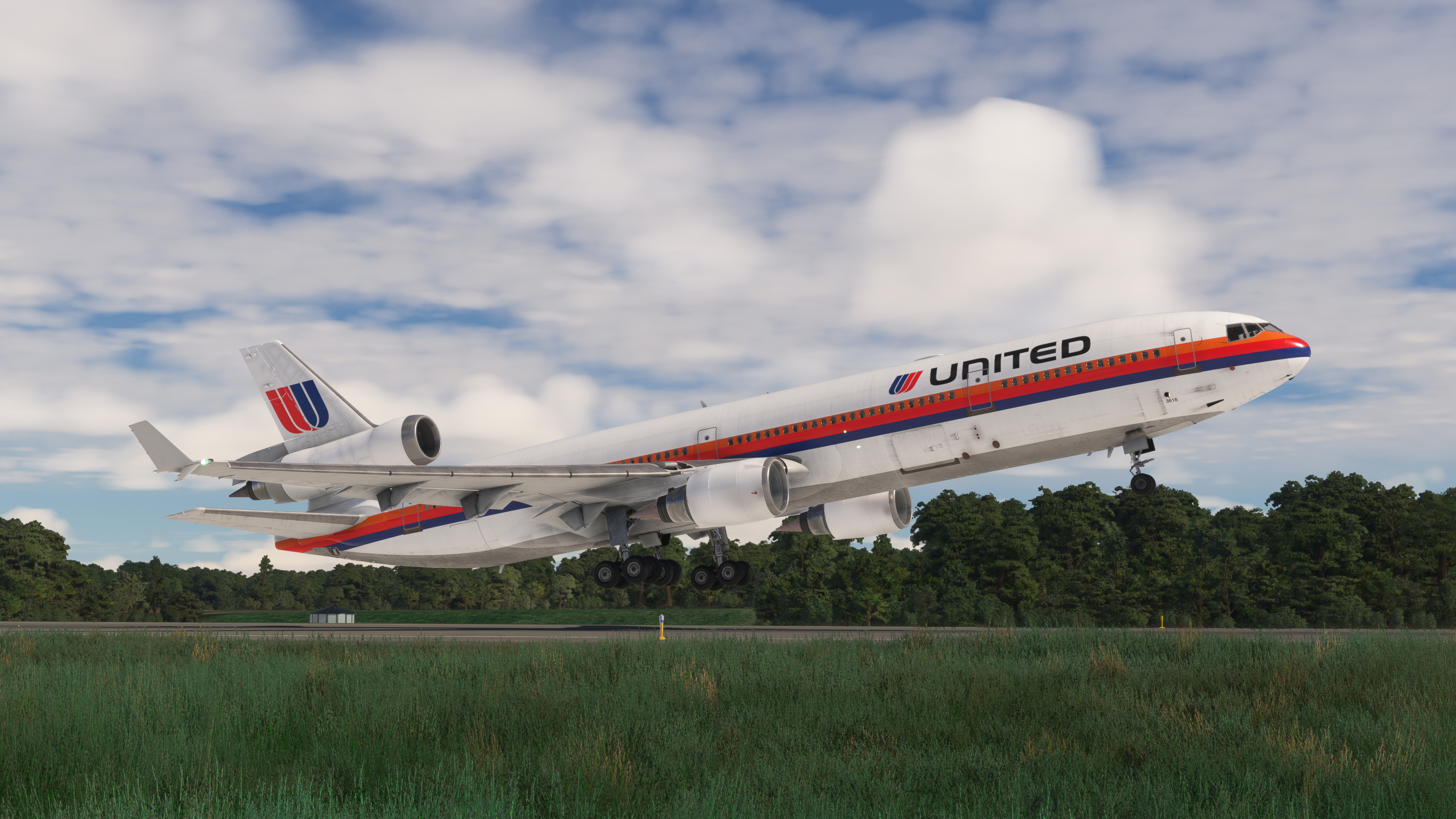 TFDI MD11 United Airlines | N1816U | 4K (Fictional) - MSFS Add-on ...