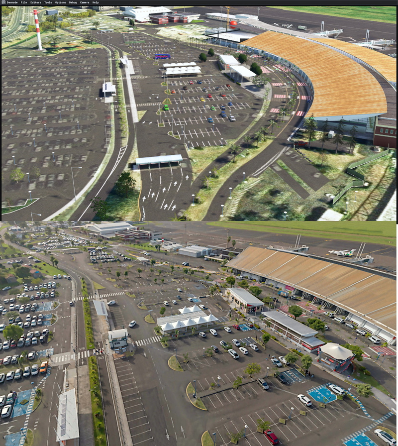 TFFF Martinique Aime Cesaire for Microsoft Flight Simulator | MSFS