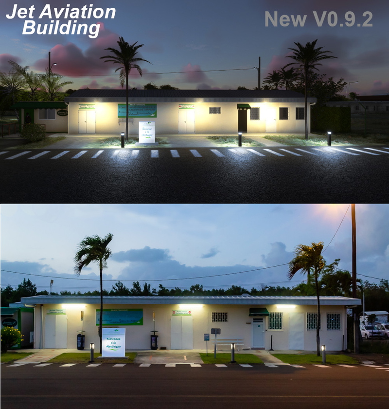 TFFF Martinique Aime Cesaire for Microsoft Flight Simulator | MSFS