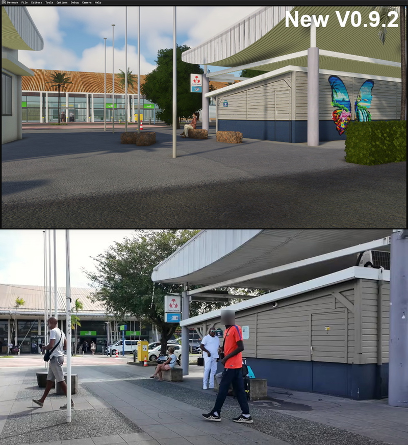 TFFF Martinique Aime Cesaire for Microsoft Flight Simulator | MSFS