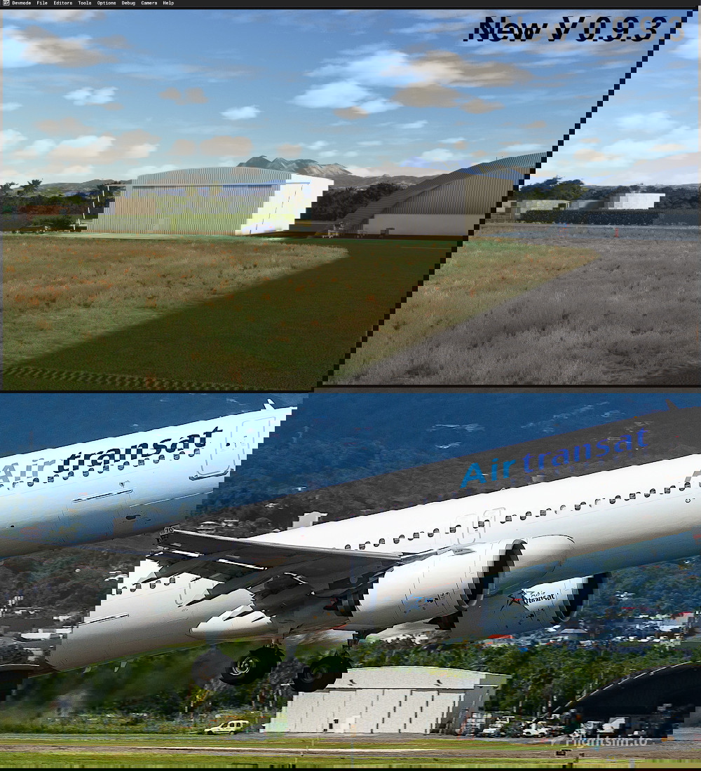 TFFF Martinique Aime Cesaire for Microsoft Flight Simulator | MSFS