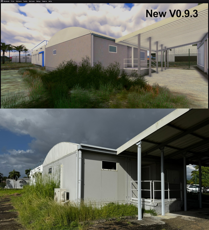 TFFF Martinique Aime Cesaire for Microsoft Flight Simulator | MSFS