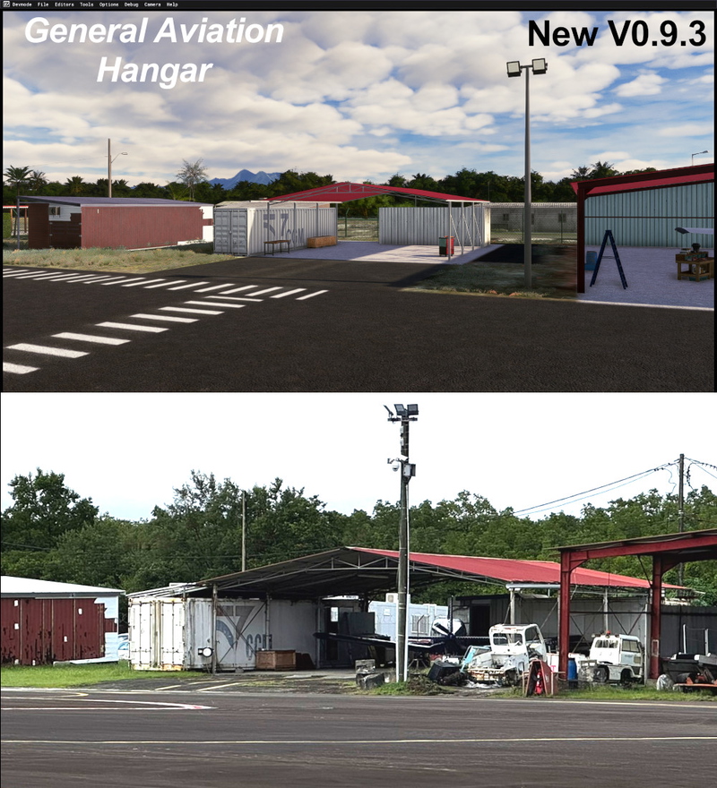 TFFF Martinique Aime Cesaire for Microsoft Flight Simulator | MSFS