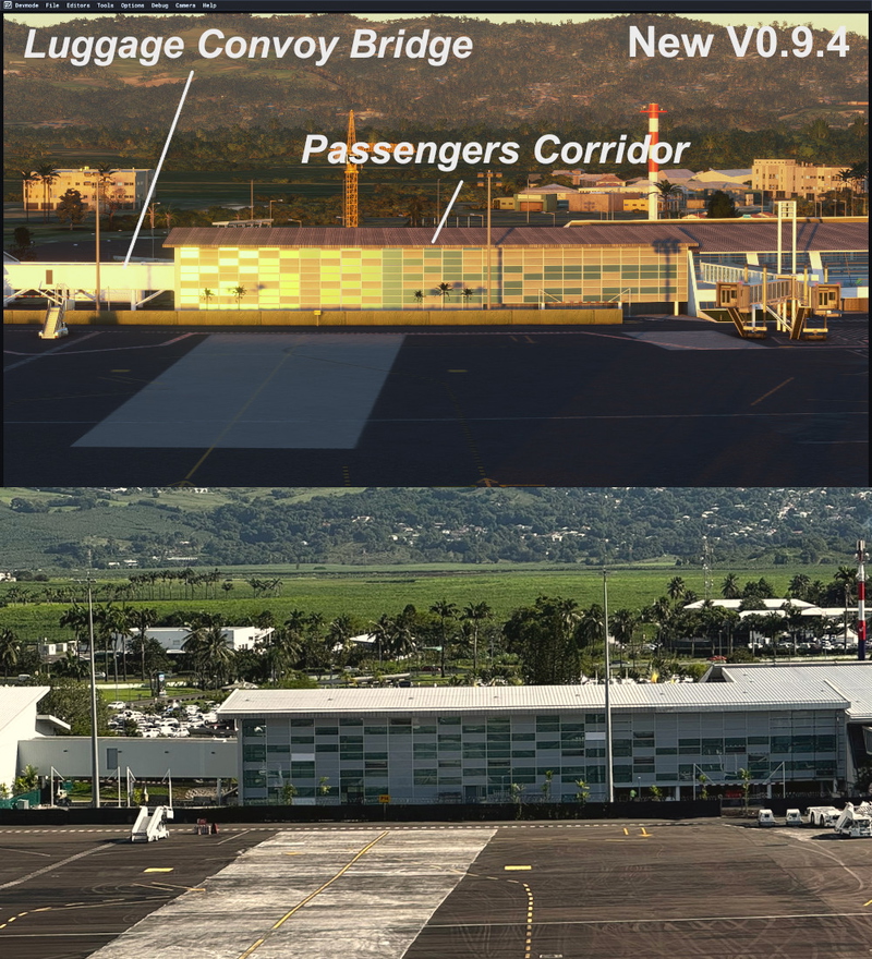 TFFF Martinique Aime Cesaire for Microsoft Flight Simulator | MSFS