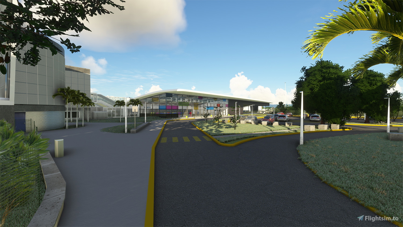 TFFR Pointe–a–Pitre Le Raizet FSLTL Static Aircraft pour Microsoft ...