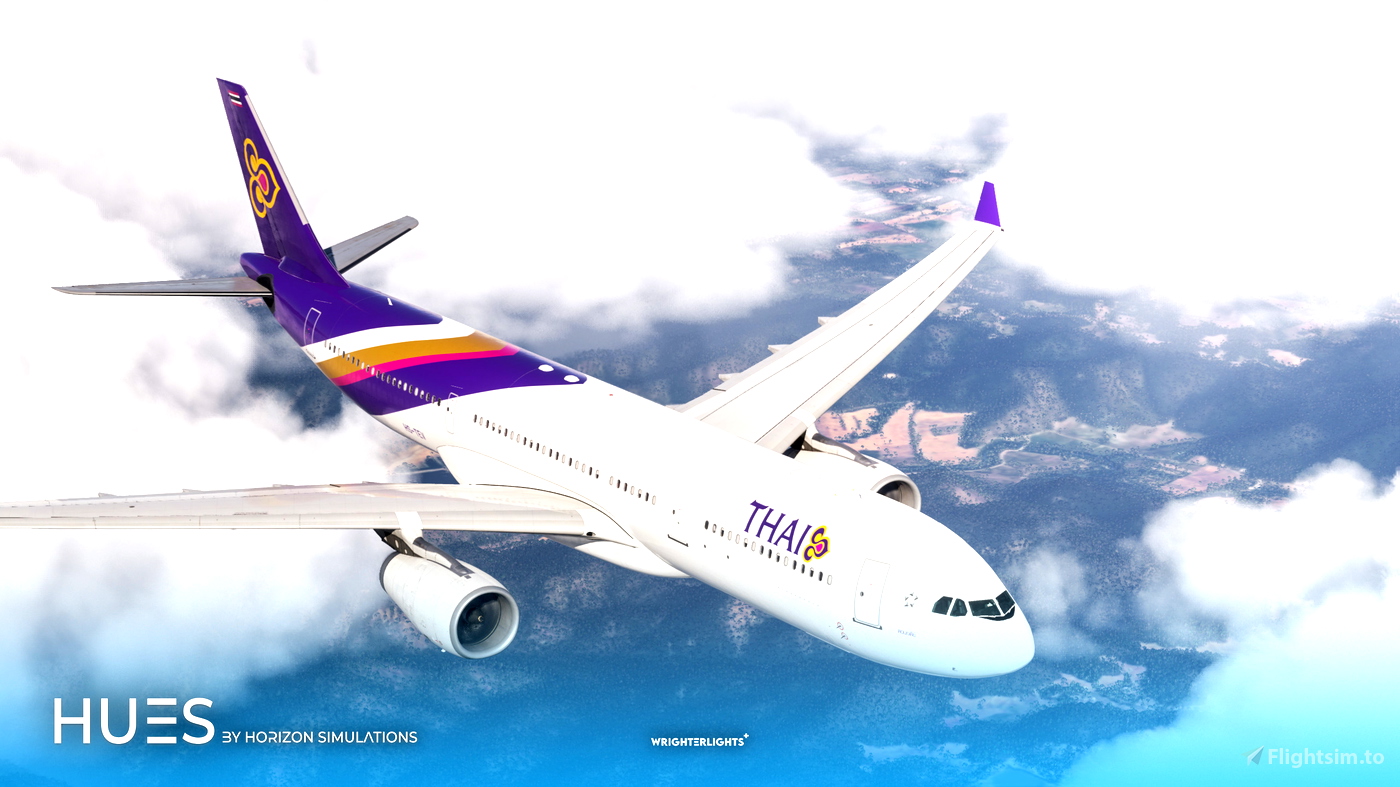 Threads - Thai Airways HS-TEV w/Cabin | A330-300 inibuilds/Microsoft [8K] für Microsoft Flight ...