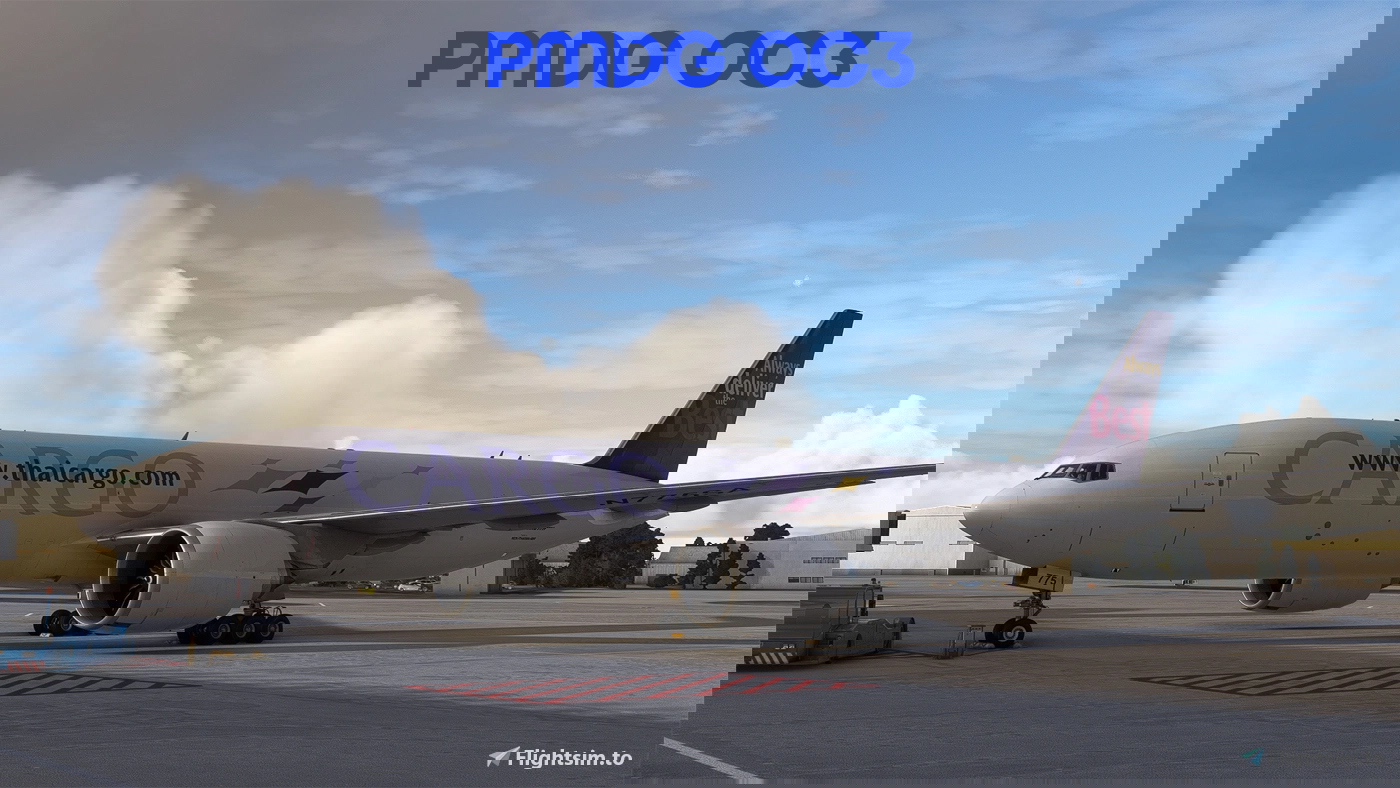 Thai (Southernair) N775SA Cargo PMDG B777F for Microsoft Flight ...
