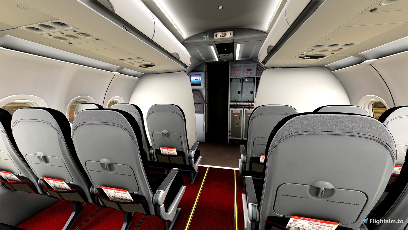 Thai Vietjet | Fenix A321 CFM Sharklet Pack | w/Cabin | 4K for ...