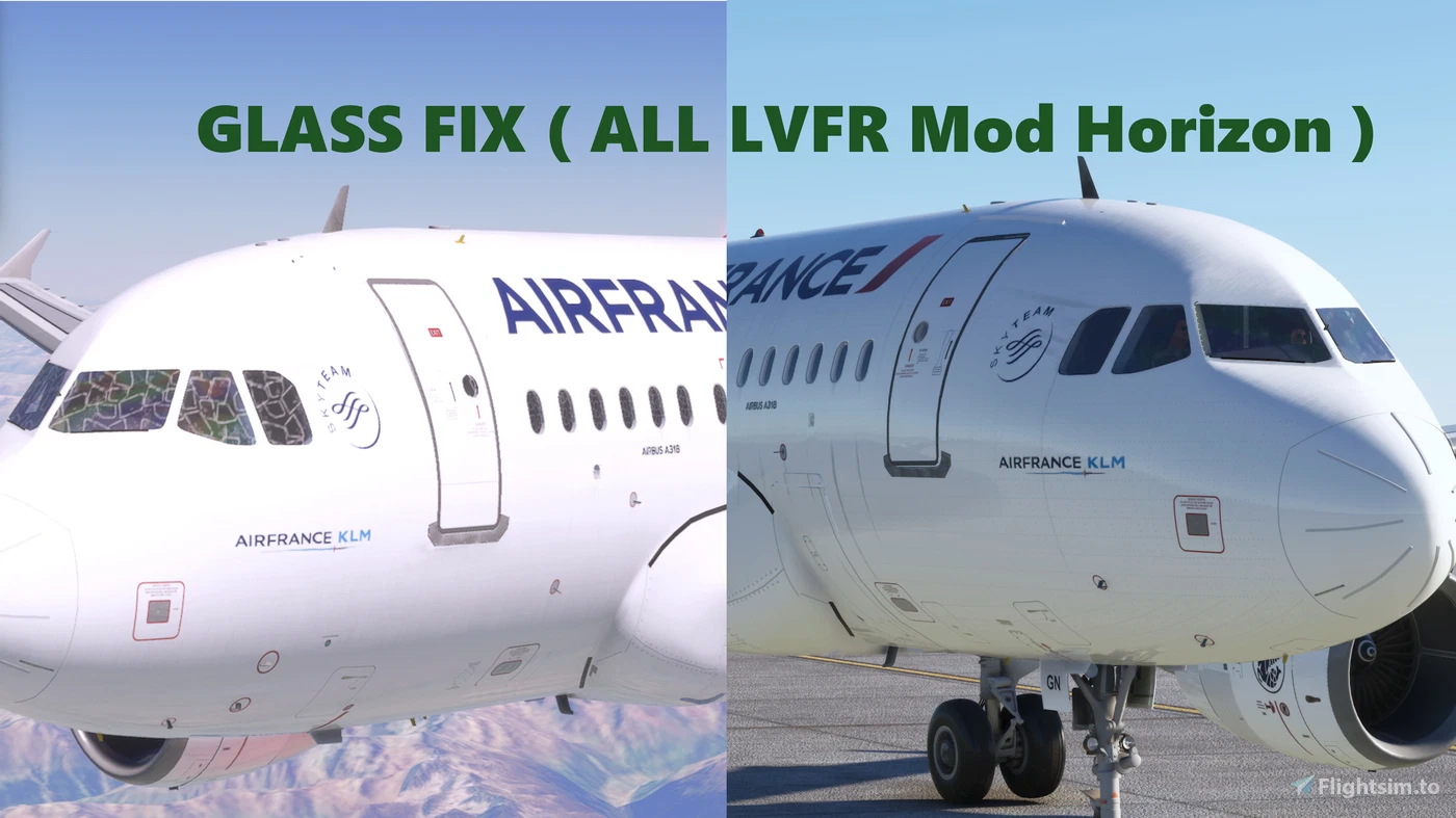 Thanzo Mod Glass Fix (LVFR Mod Horizon) for Microsoft Flight Simulator ...