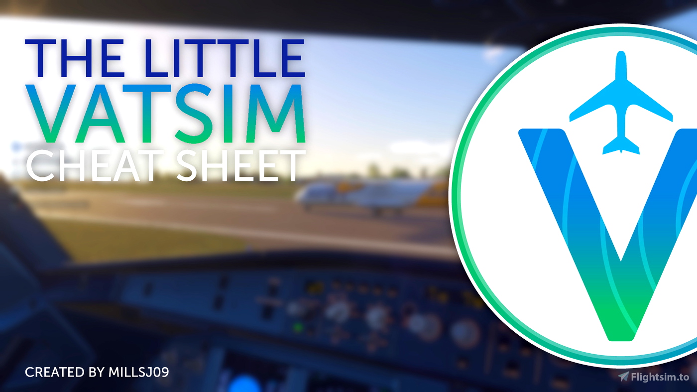 The Little VATSIM Cheat Sheet for Microsoft Flight Simulator | Feed