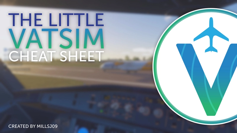 The Little VATSIM Cheat Sheet para Microsoft Flight Simulator | MSFS