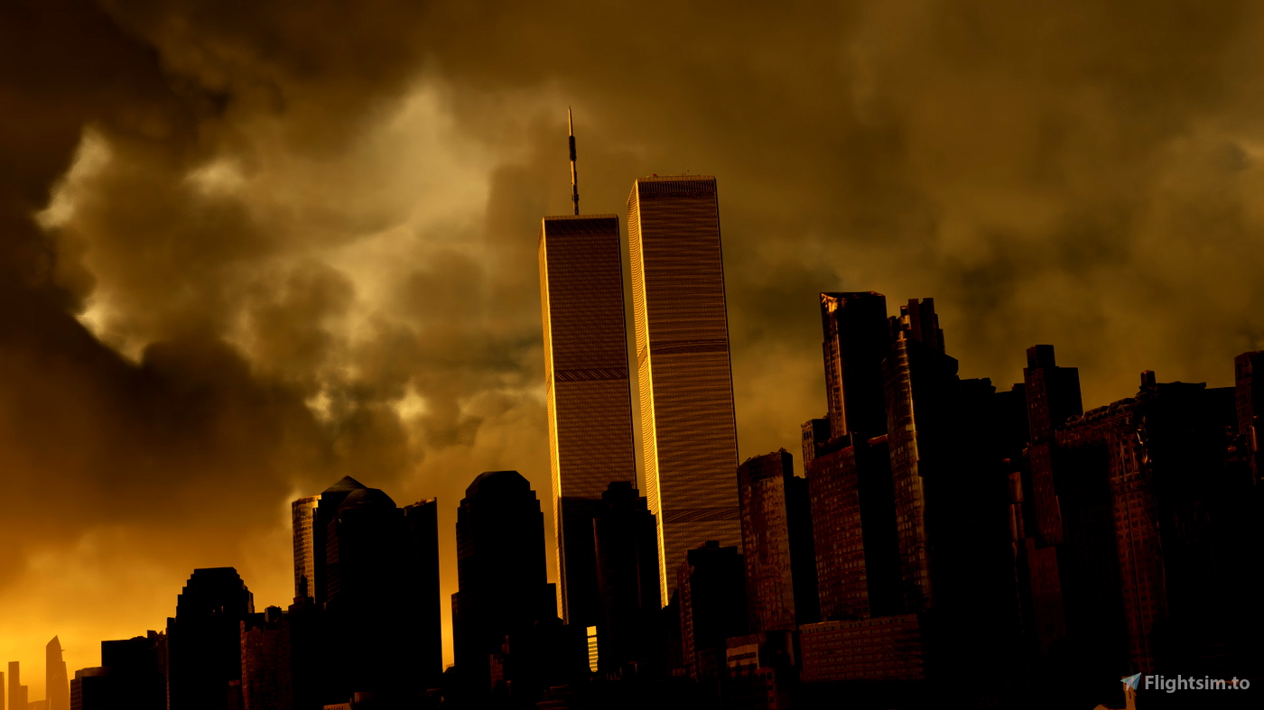 The Original World Trade Center Complex "Twin Towers" 对于 Microsoft ...